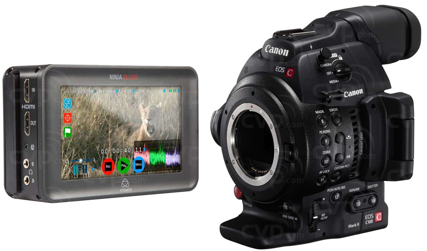 Buy - Used Canon C100 Mark II & Atomos Ninja Bundle (0202C041)