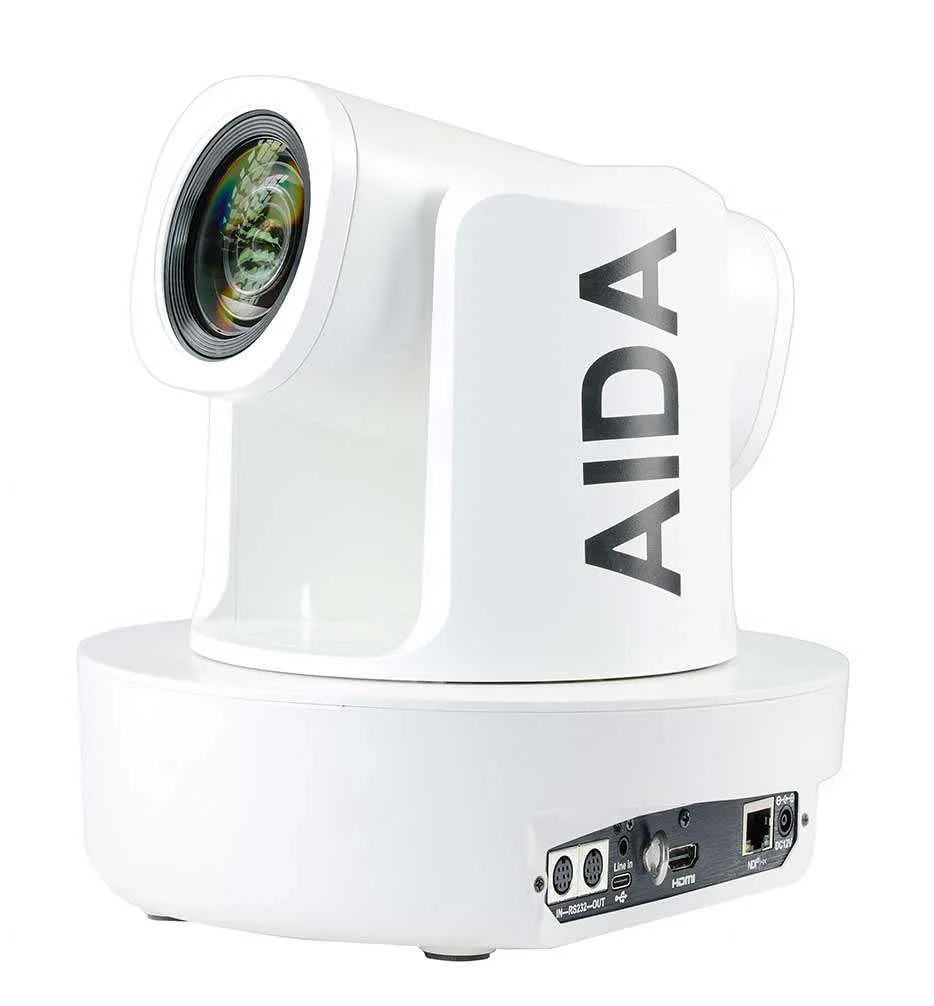 Buy - Aida Imaging PTZ4K-NDI-X12W PTZ Camera - White (PTZ4K-NDI-X12W)