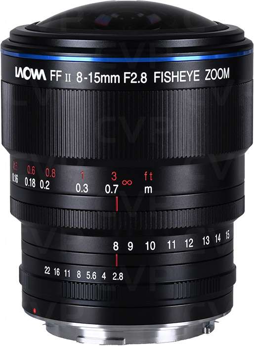 Laowa 8-15mm f/2.8 FF Zoom Fisheye Lens - RF Mount
