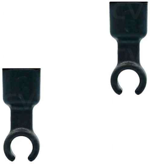 Radius Pair of RAD 8mm Mic Clips | CVP