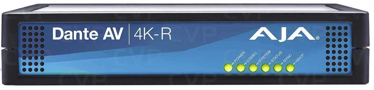 Buy - AJA Dante AV 4K Receiver (DANTE-AV-4K-R)