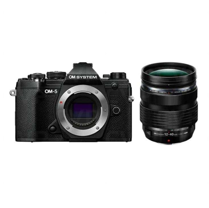 Buy - OM SYSTEM OM-5 12-40mm 2 Kit - Black (V210020BE010)