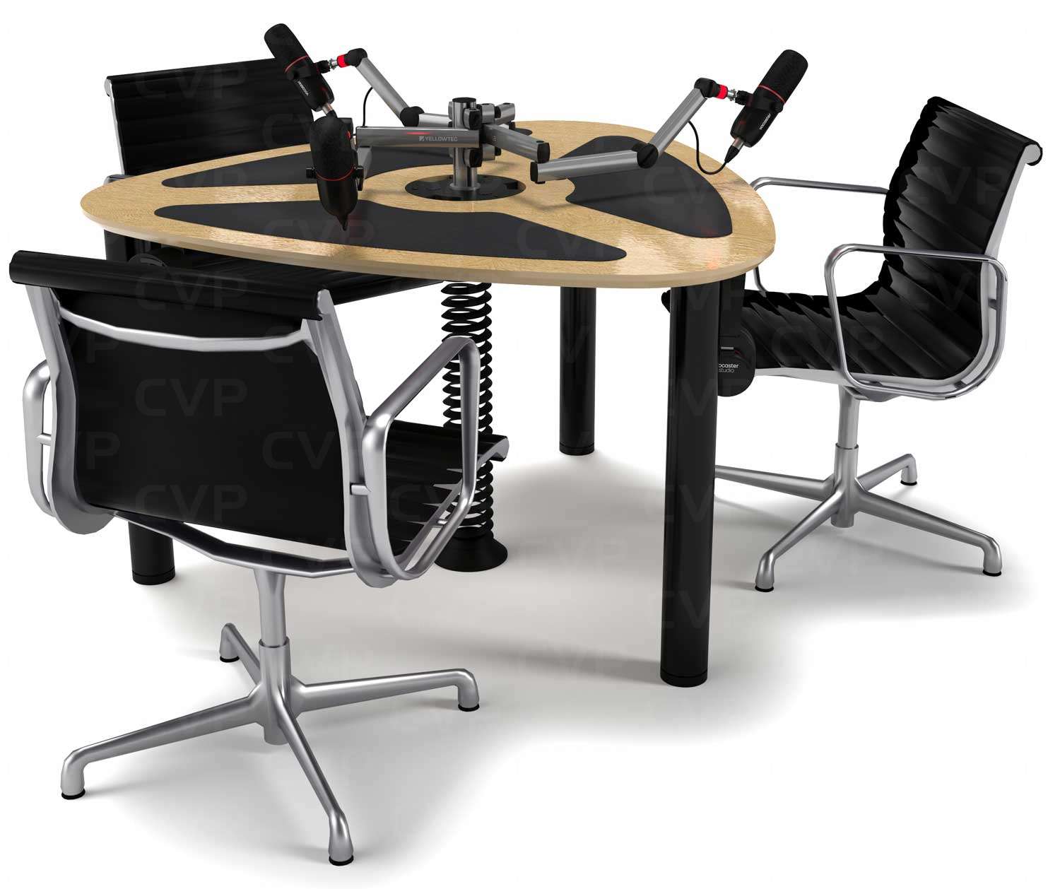 AKA Design ProVoice V3 - 3 Person Table | CVP