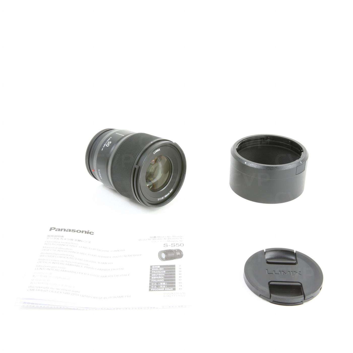 Buy - Used Panasonic ( S-S50ME ) LUMIX S 50mm F1.8 Lens | CVP