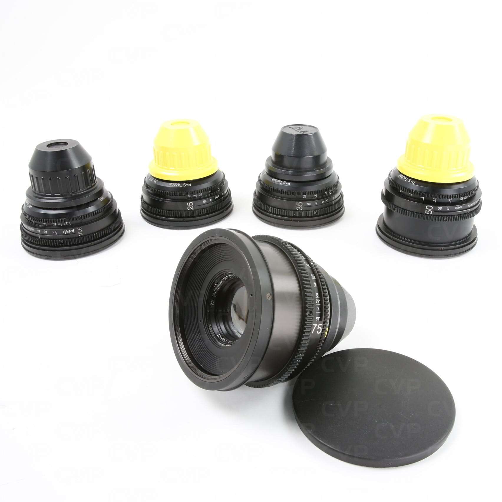 Buy - Used P+S Technik ( KINOPTIKSET ) KINOPTIK SET OF 5 T2.4 LENSES PL ...