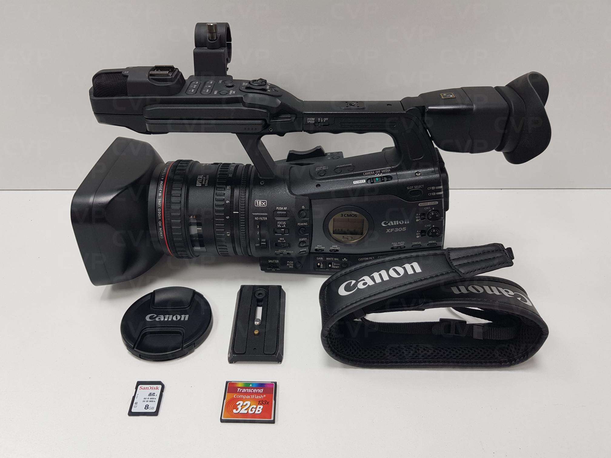 Buy - Used Canon XF305 Camcorder (4455B006)