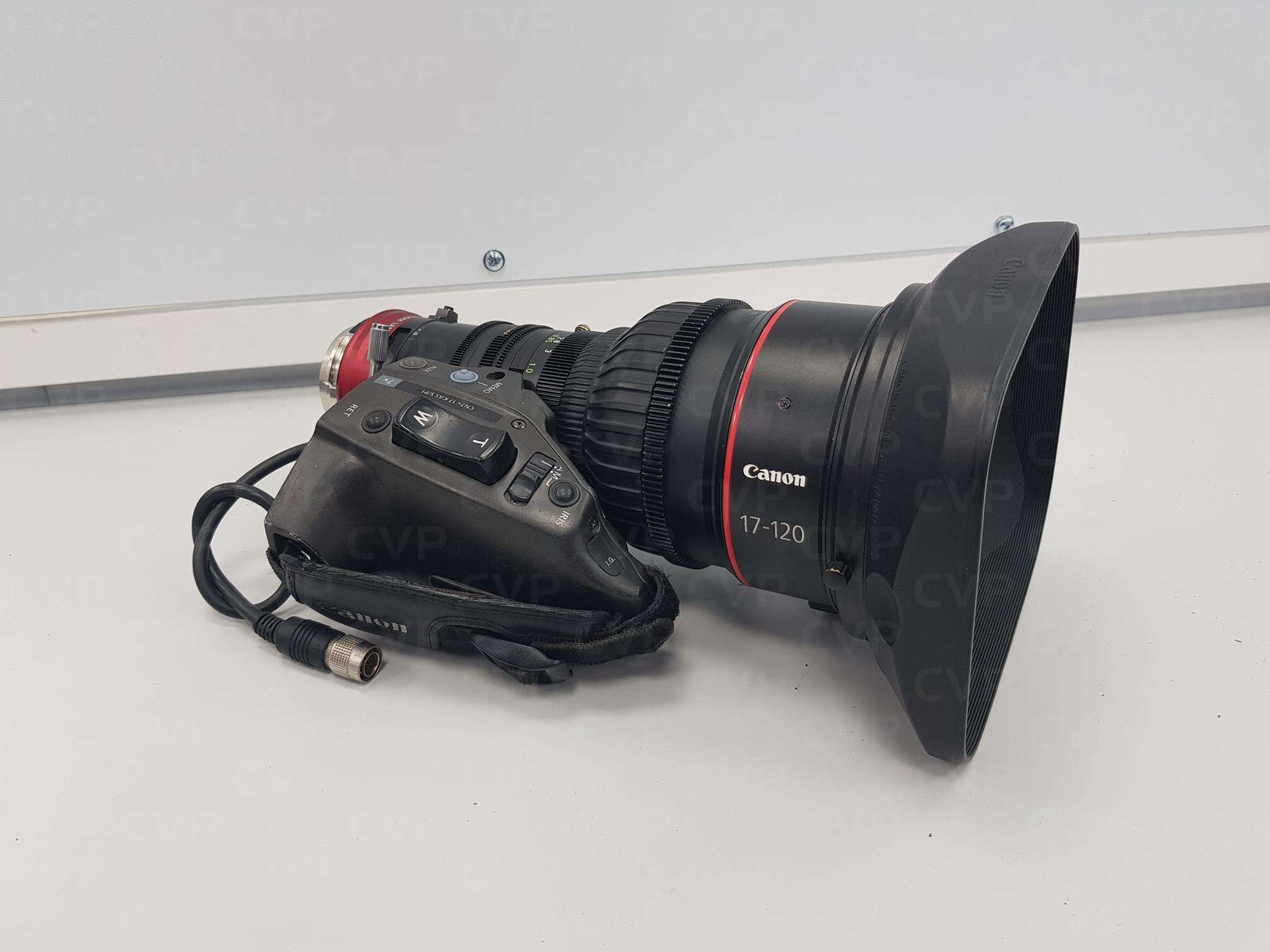 Buy - Used Canon CN7x17 KAS S/P1 - 4K Cine-Servo Lens 17-120mm/ T2.95-3 ...